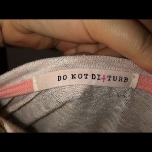 do not disturb | Tops | Do Not Disturb Top | Poshmark